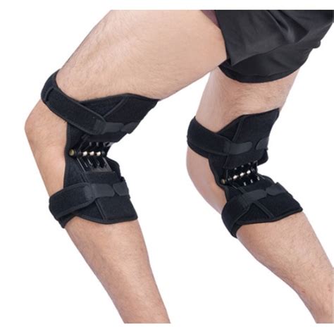 Par Suporte Joelho C Molas Power Knee Reforço Ortopédico Lesão Shopee Brasil