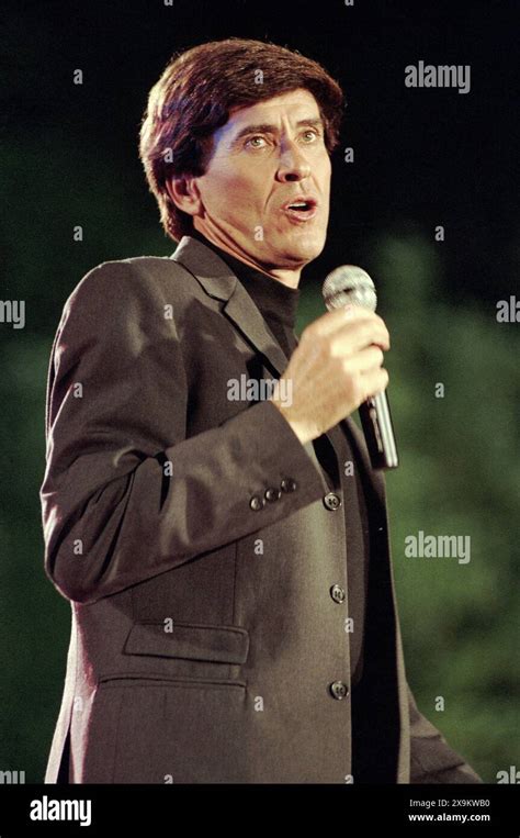 San Marino Italy 28051996 Gianni Morandifamous Italian Singer