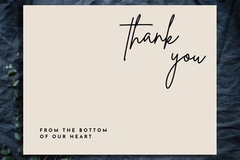 Editable Canva Thank You Card Template 2274832