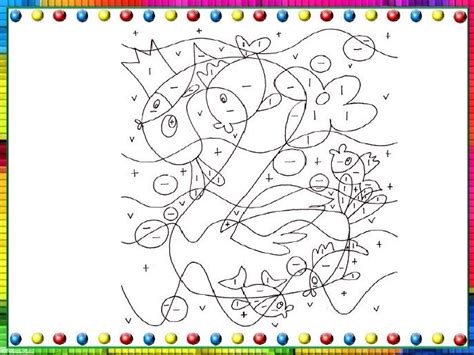 Цифри в розмальовках