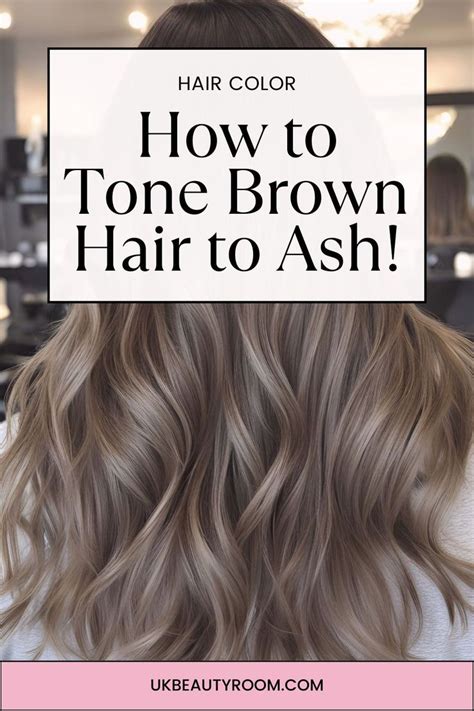 How To Tone Brown Hair To Ash Turn Brassy Brunette To Stunning Ash In
