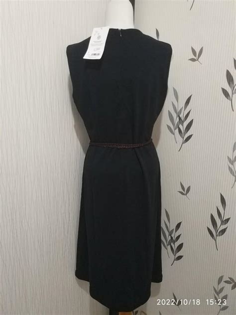 Premium MidiDress Hitam Pekat LD 96 PB 96 Fesyen Wanita