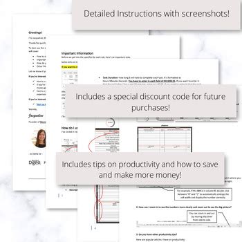 Priority Matrix Excel Spreadsheet With Due Dates By Mom Money Map