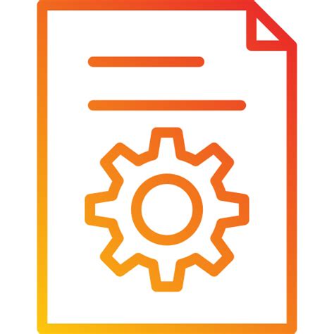 File Management Generic Gradient Icon