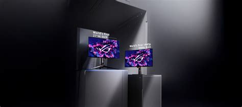 Asus Republic Of Gamers Presenta Los Monitores Para Juegos Swift Oled