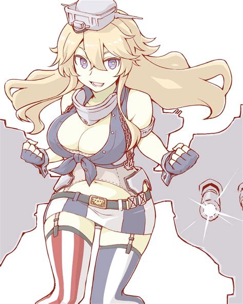 Akara Kai Iowa Kancolle Kantai Collection Highres 1girl