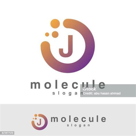 분자 초기 편지 J 아이콘 디자인 0명에 대한 스톡 벡터 아트 및 기타 이미지 0명 개념 개념과 주제 Istock