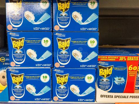 Raid Insecticide Logo On Some Of Their Mosquito Repellent Tablets For