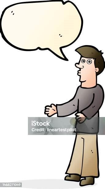 말풍선이 있는 호기심 많은 남자 말풍선을 그라데이션에 대한 스톡 벡터 아트 및 기타 이미지 그라데이션 낙서 드로잉 남자
