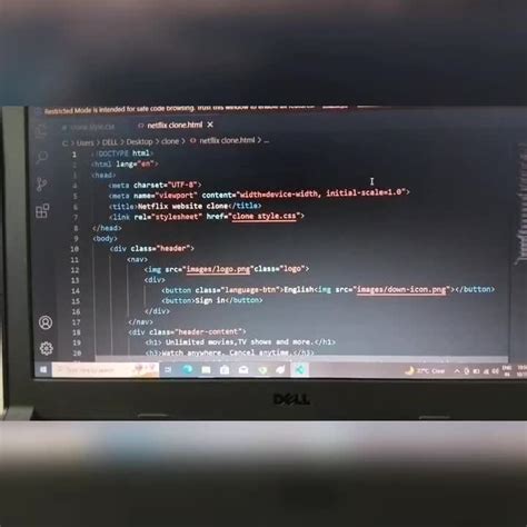 Muskan Singh On Linkedin Webdevelopment Project Clone