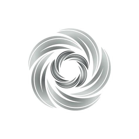 Swirling circles. Abstract spirals and liquid twirls. Hypnotic shapes black vector graphic ...