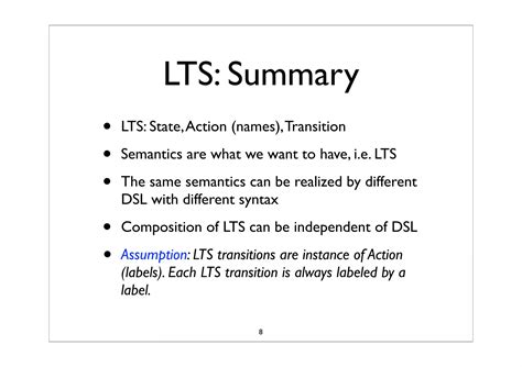 Synchronized Composition Of Labeled Transition Systemts Ppt
