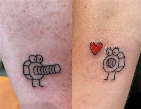 Pin By Mathilde Cadoret On Tatoo Matching Couple Tattoos Cute