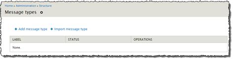 Creating Message Types Drupal Org