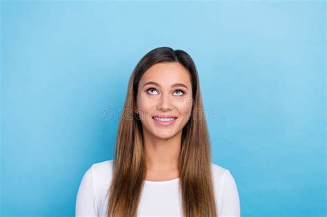 Photo Of Adorable Lovely Cheerful Lady Wear White Clothes Interested