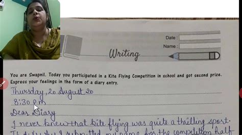 Diary Entry Grade 6 At Amanda Moretz Blog