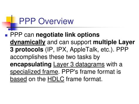 Ppt Point To Point Protocol Ppp Powerpoint Presentation Free Download Id 6572581