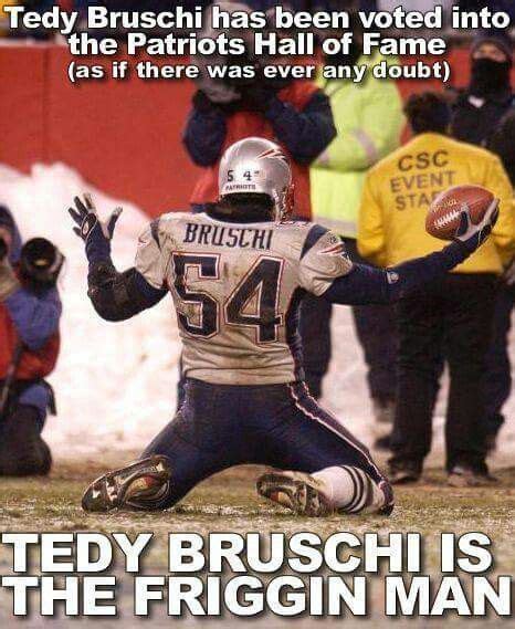 Bruschi Tedy Bruschi New England Patriots Baseball Cards