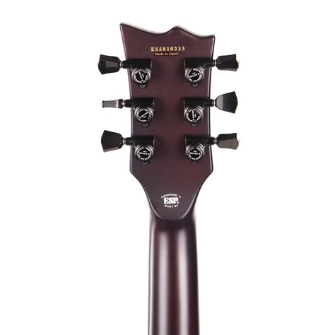 Esp E Ii Eclipse Full Thickness Tobacco Sunburst Semiped