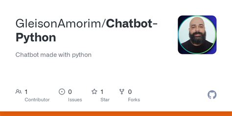 Github Gleisonamorimchatbot Python Chatbot Made With Python