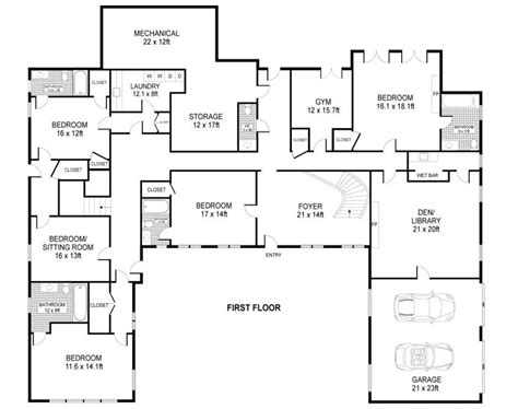 Story Great Room House Plans Ideas Home Minimalist Design