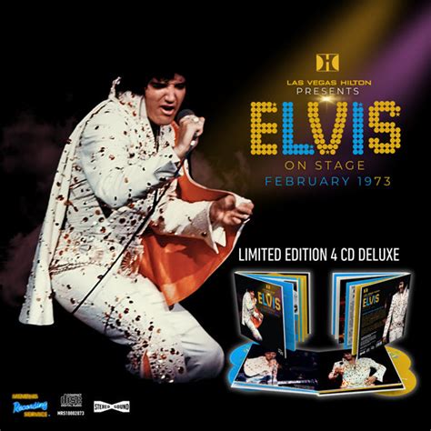 Elvis Presley Las Vegas On Stage 1973 4cd Digi Book Compact Disc