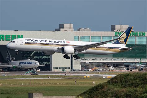 Singaproe Airlines Boeing 787 10 9v Sco 220729 001 Flickr