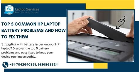 Top 5 Common Hp Laptop Battery Problems And How To Fix Them
