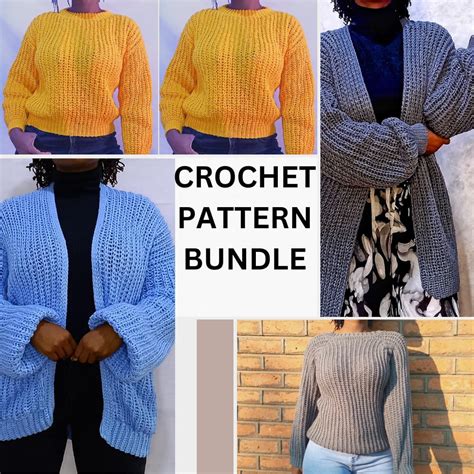 4 Crochet Patterns Bundle 3 80 Crochet Ribblr Community