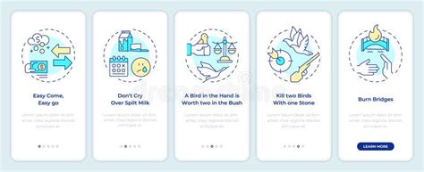 Decisions Making Onboarding Mobile App Screen Stock Illustration Illustration Of Idiom Guide
