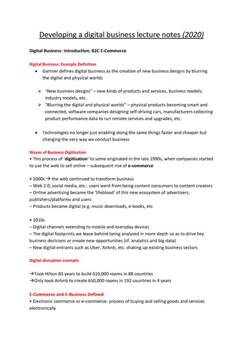 developingadigitalbusiness lecturenotes 1to20 2019 2020 warning tt undefined function 32