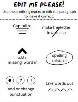 Edit The Paragraph By Miss Ls ESL Essentials TPT