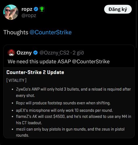 Esportsnewsmn Counter Strike 2 шинэчлэлт [vitality Edition] 🇫🇷zywoo ын Awp зөвхөн 3 сумтай