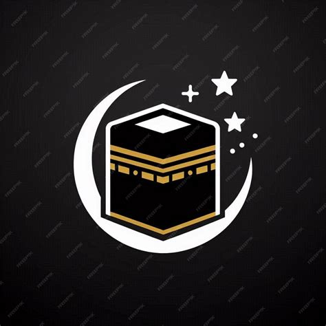 Kaaba Icon Macca Saudi Arabia Mokkha Icon Kaaba Vector Premium Ai