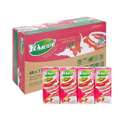 Get Yomost Yogurt Drink Strawberry Flavor Pack Of 48 Delivered Weee