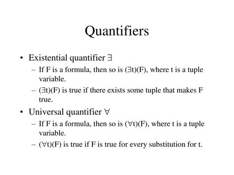 Ppt The Relational Calculus Powerpoint Presentation Free Download