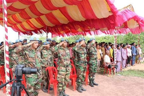 កងទ័ពមួកខៀវកម្ពុជា បានកម្ទេចគ្រាប់មីន និងគ្រាប់យុទ្ធភ័ណ្ឌមិនទាន់ផ្ទុះជាង ២០០គ្រាប់ និងអំបែងចំនួន