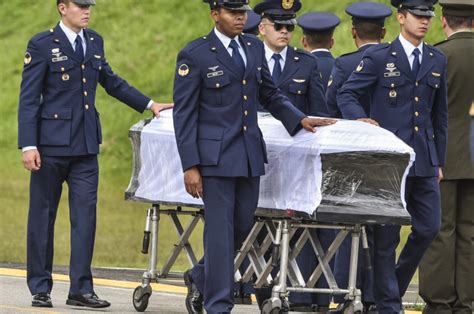Entrega De Cuerpos De Víctimas De Accidente De Vuelo Del Chapecoense