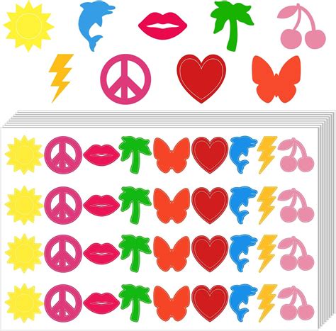 Palm Tree Tanning Stickers 1000 Ct Roll Tree Bed
