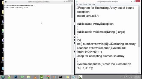 Array Outofbound Exception Youtube