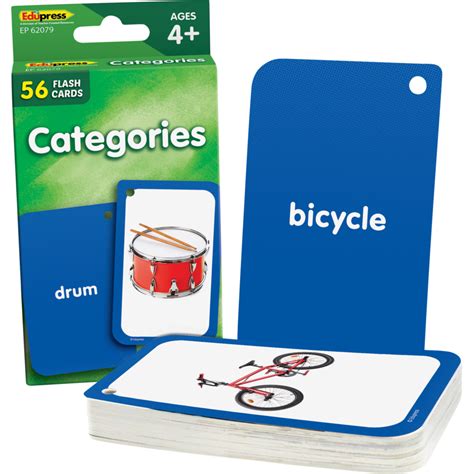 Categories Flash Cards Tcr62079 Teacher Created Resources