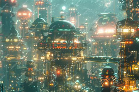 Premium Photo Underwater Metropolis With A Diverse Population Oc