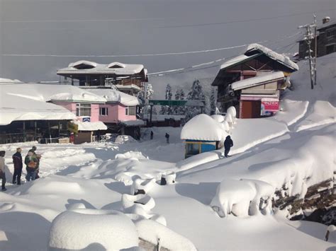 Heavy Snowfall In Shimla Manali Dec 2014