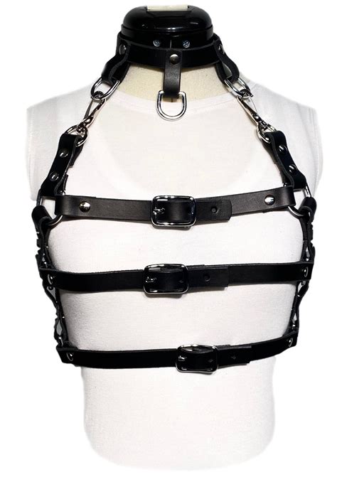 Bondage X Bound Leather Harness Etsy