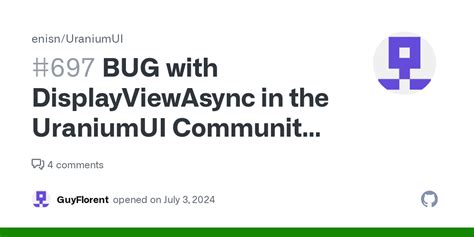 BUG With DisplayViewAsync In The UraniumUI Community Toolkit Issue Enisn UraniumUI