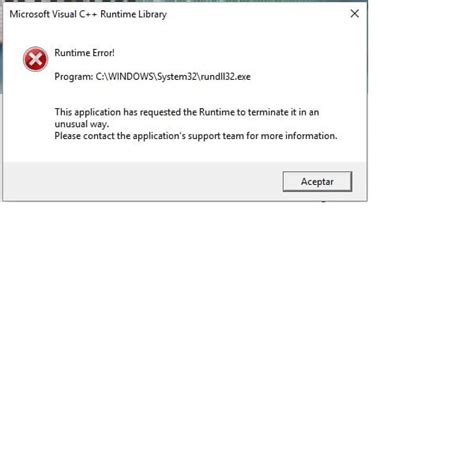 Qué significa Runtime Error en Windows Software y aplicaciones Todoexpertos