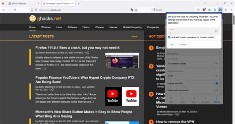 Bitwardens Unlock With Pin Feature Is Convenient But Also A Security