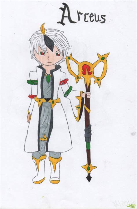 Gijinka Arceus By Eikahzera On Deviantart