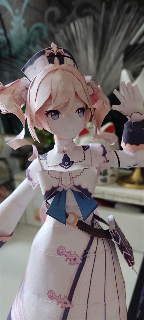 I Made Myself A Barbara Figure 💙 Rgenshinimpact