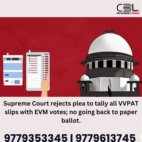 Voter Verified Paper Audit Trail Vvpat Current Affairs Chetan Bharat